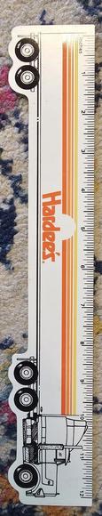 Pepsi | Other | Vintage Pepsi Advertising Ruler Pepsi Truck Hardees ...